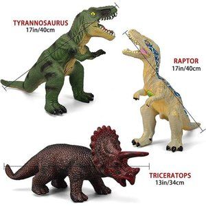 Toys | 6 Piece Jumbo Dinosaur Toys For Kids And Toddlers 1317 Inches ...
